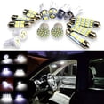 28pcs LED Interior Lights Bulbs Kit Car Trunk Dome Map License Plate ...