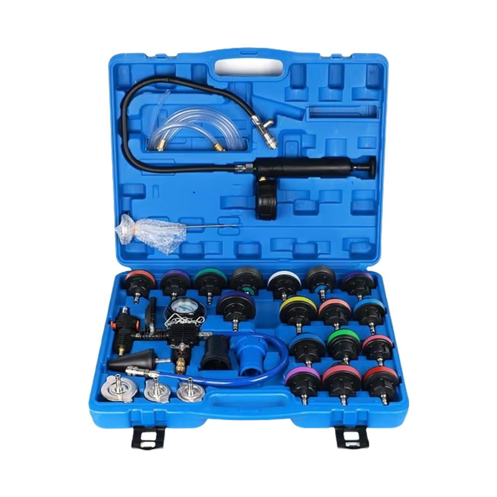28pcs Universal Radiator Pressure Tester and Pieces Radiator Pressure ...