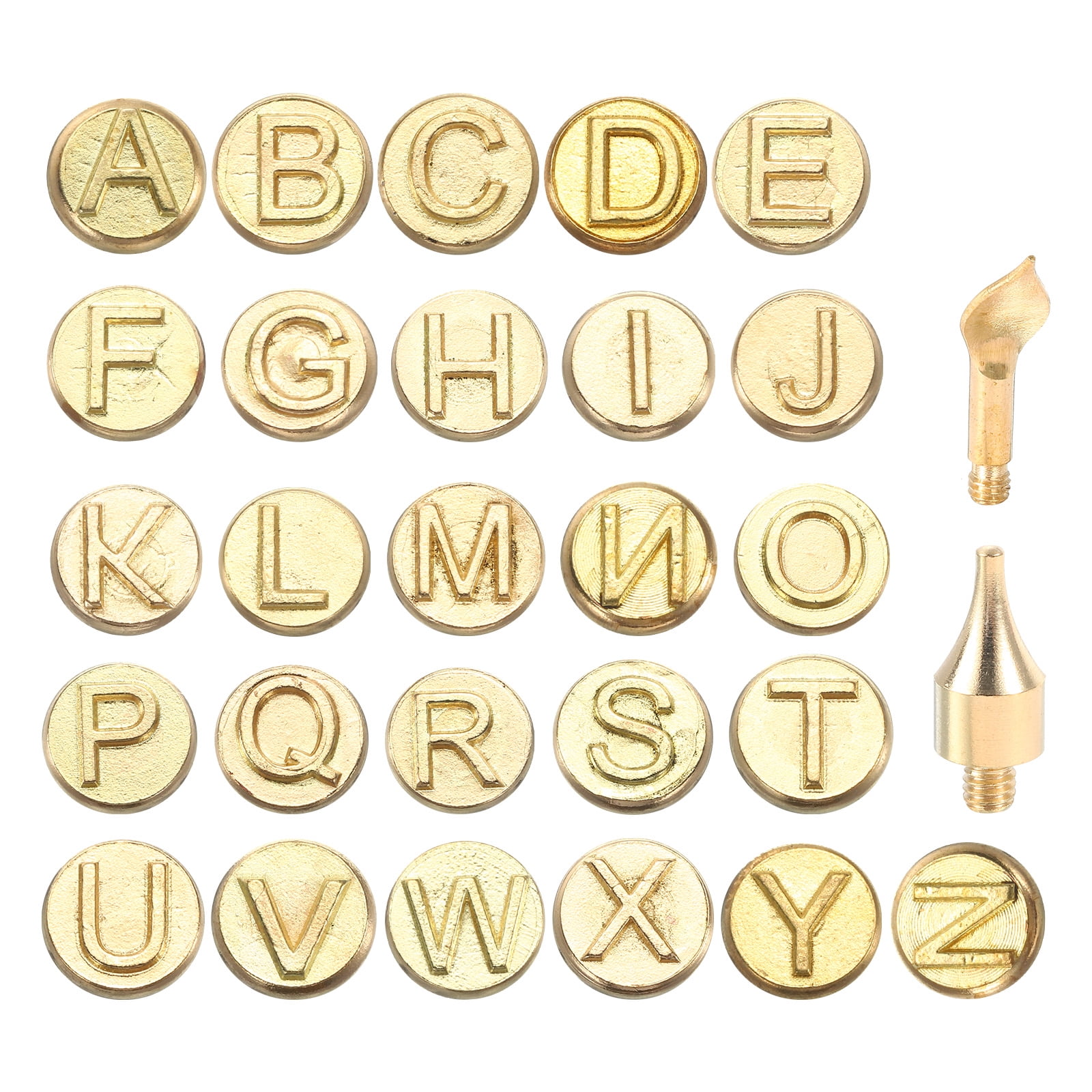 28pcs Wood Burning Kit, Letter Wood Burner Tool Alphabet Carving Adults ...