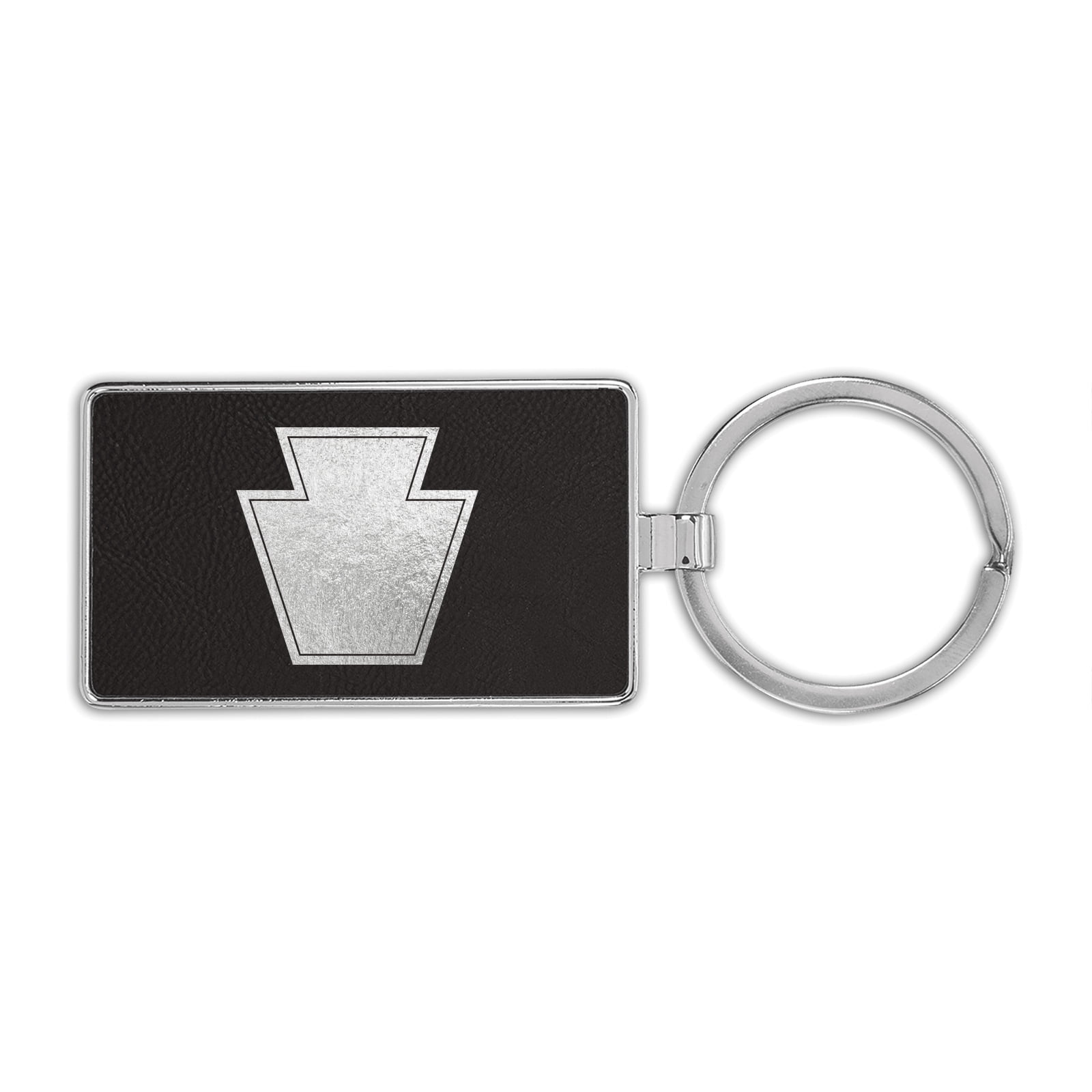 28th Infantry Division V2 Premium Leatherette Keychain keystone iron ...