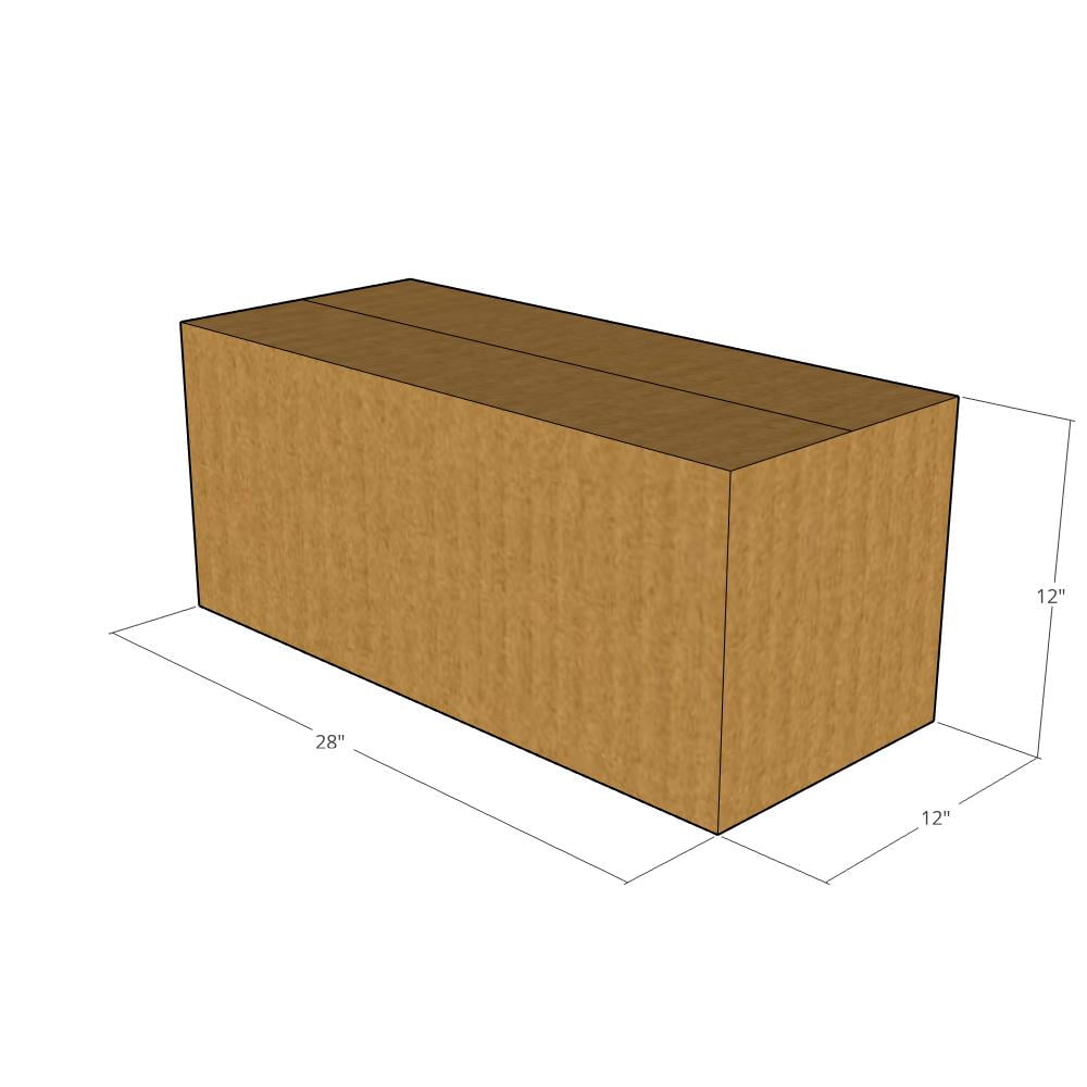 28x12x12 Corrugated Boxes for Moving, Shipping, and Packing Needs - New ...