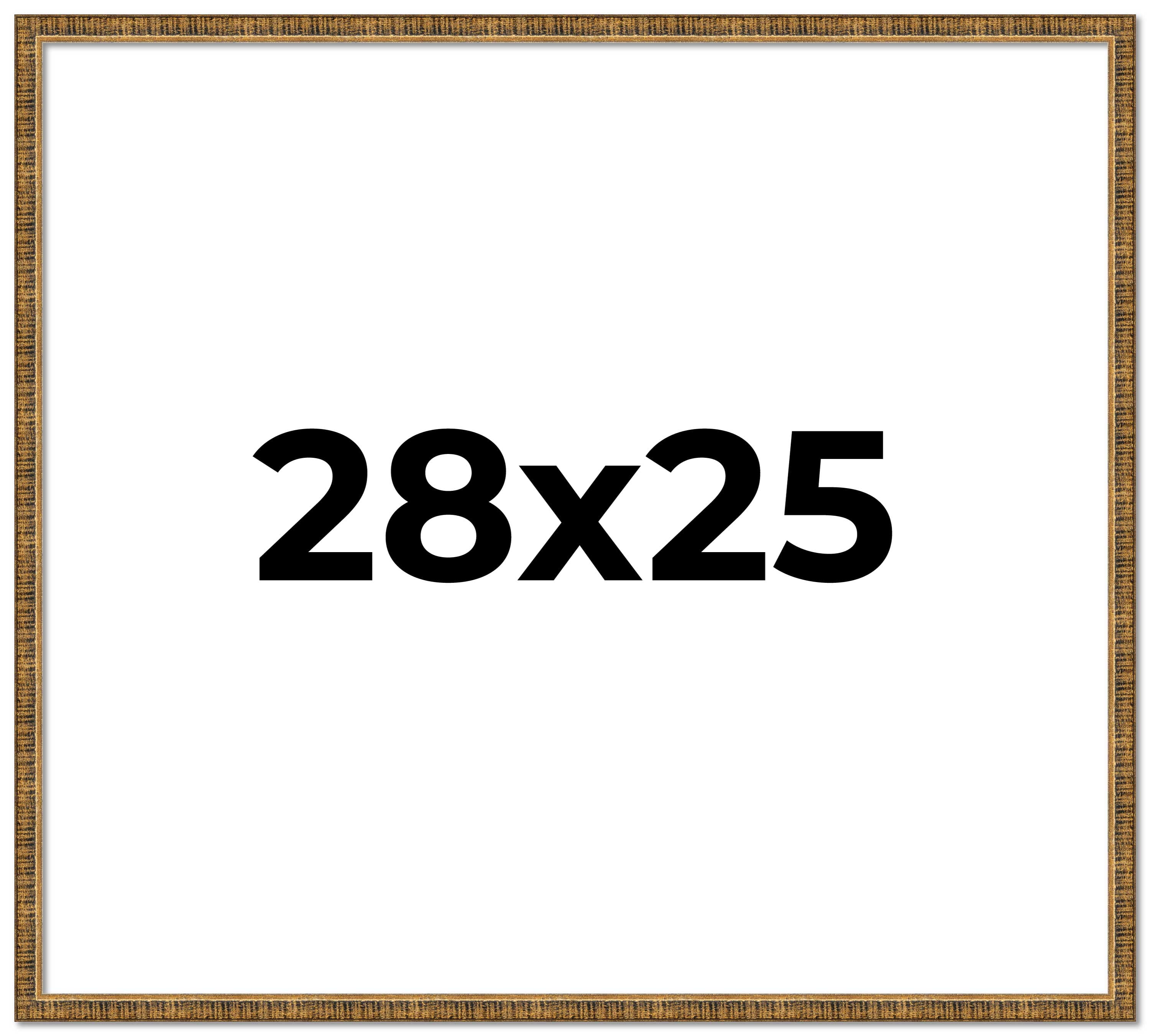 28x25 Frame Gold Picture Frame - Complete Modern Photo Frame Includes ...
