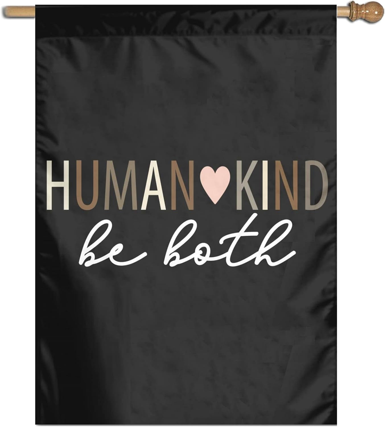 28x40 Inch Humankind Be Both Kindness Awareness Garden Flags/ Double ...