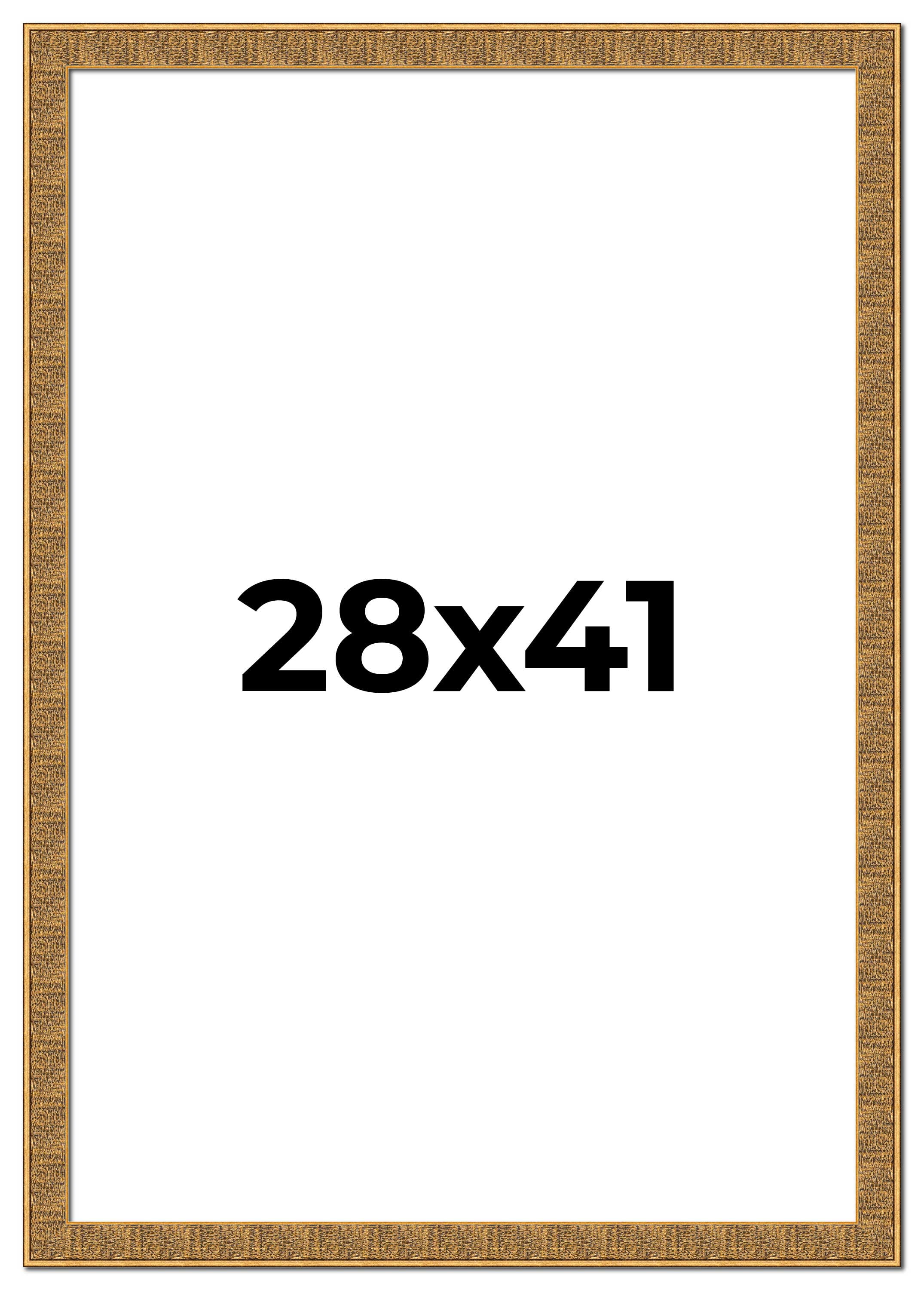 28x41 Frame Black and Gold Distressed Solid Wood Sonoma Picture Frame ...