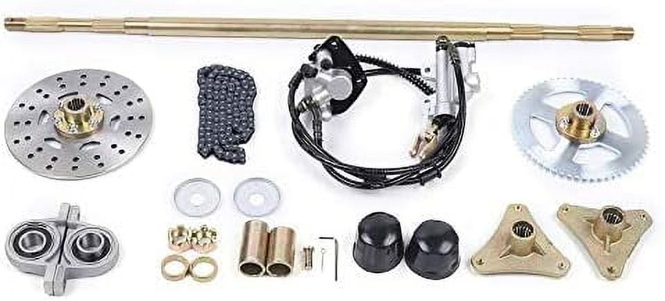 29.13'' Rear Live Axle Complete Kit, Kart Rear Conversion Complete Kit ...