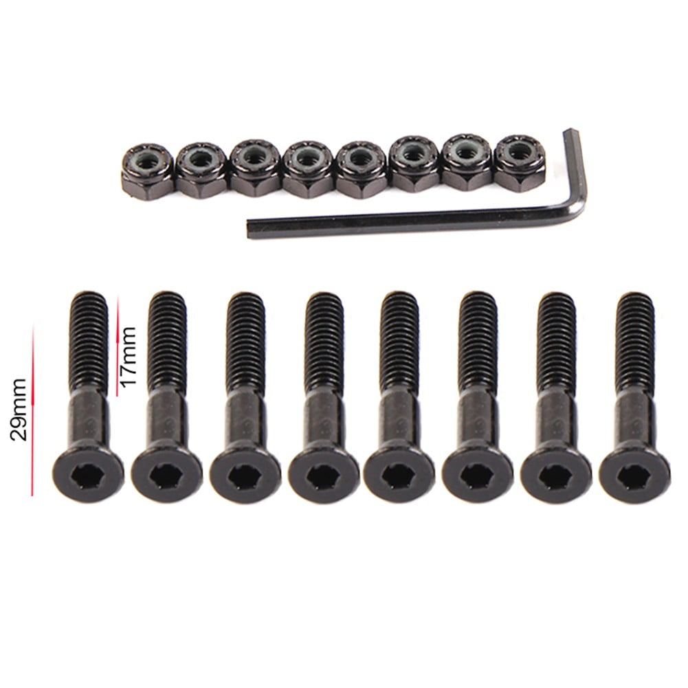 29/38/45mm Skateboard Deck Truck Fixing Bolt for Skateboard Longboard ...