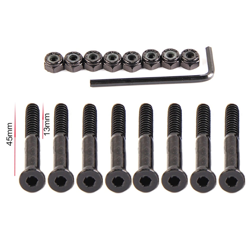 29/38/45mm Skateboard Deck Truck Fixing Bolt for Skateboard Longboard ...