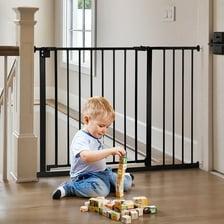 Evenflo Secure Step Top of Stairs Metal Gate, Taupe, 29"-42" - Walmart.com