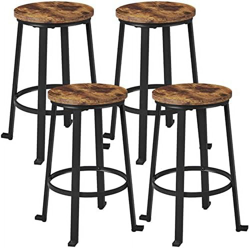 29.5 inch Height Stools Stools Industrial Tall Chair Round Backless ...