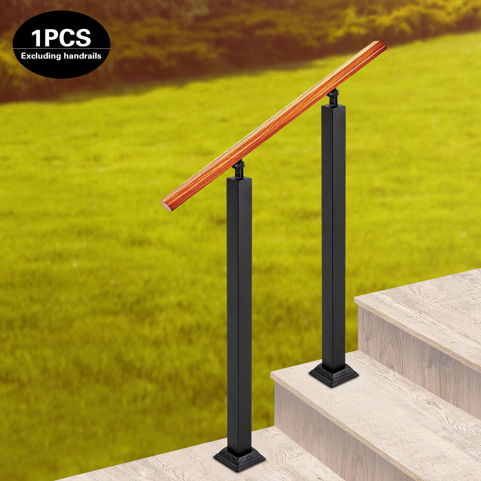 29.53in Deck Balusters Metal Spindles Staircase Railing Column Iron ...