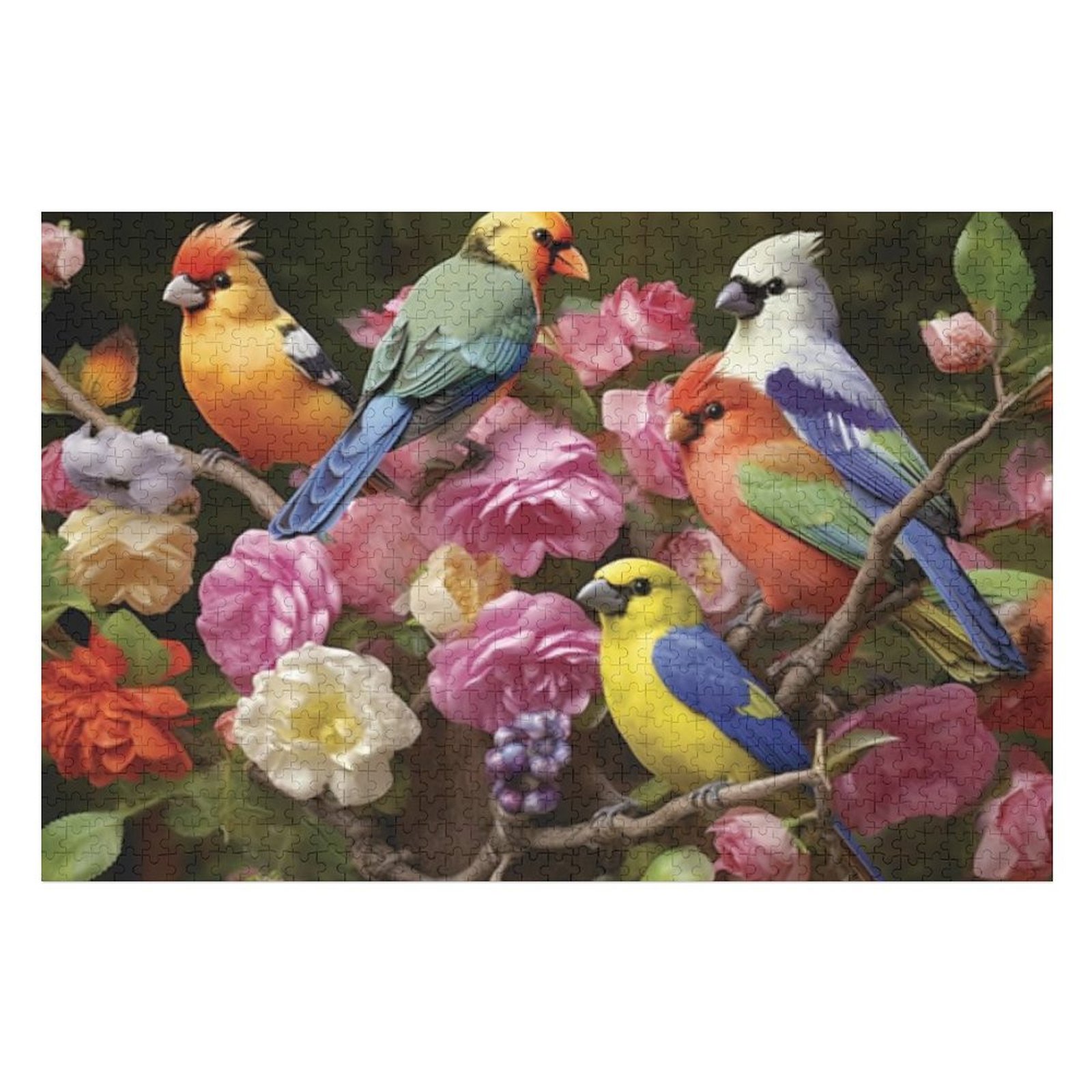 29.5x19.7 Inch Puzzles for Adults 1000 Pieces Jigsaw Puzzles Garden ...