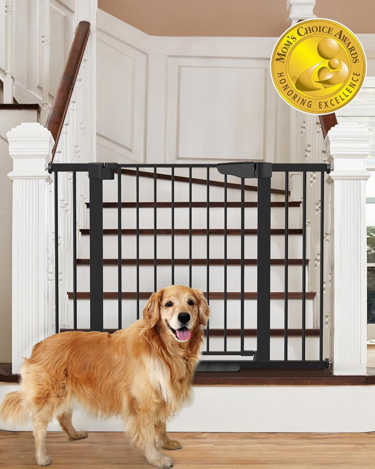 29.7-46" Baby Gate for Stairs, Mom's Choice Awards Winner-Auto Close ...