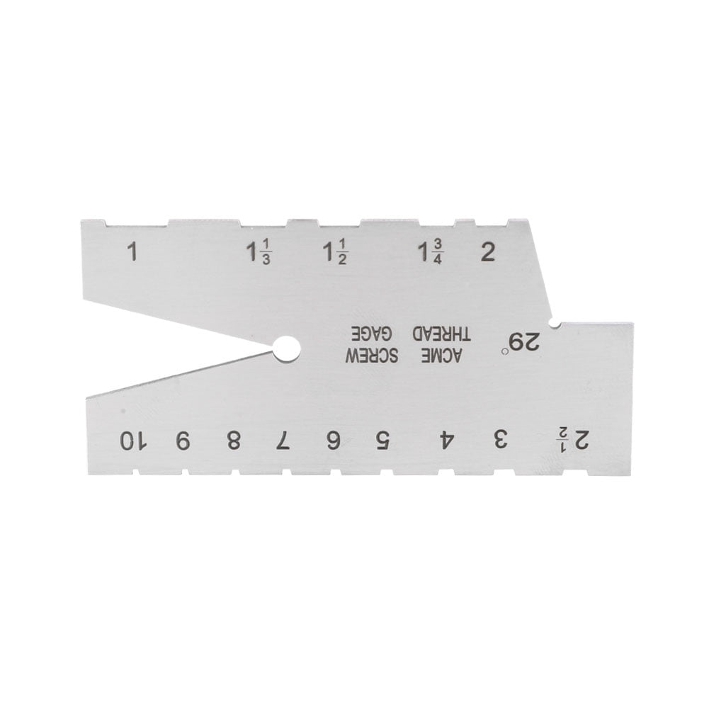 29 Degree Precision Measurement Tool for Screw Threads Stainless Steel ...