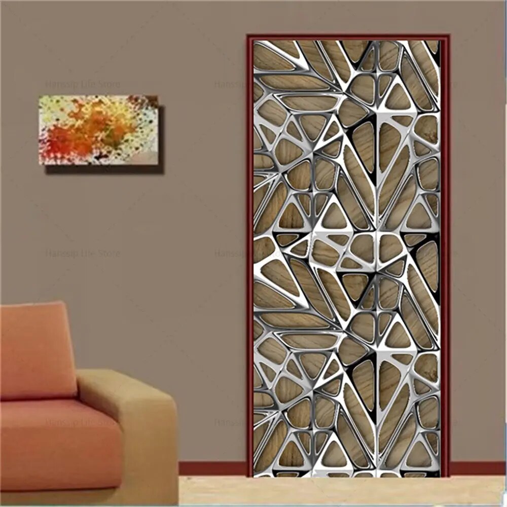 29 Different Styles of Door Stickers Vinyl PVC Waterproof Self-adhesive ...