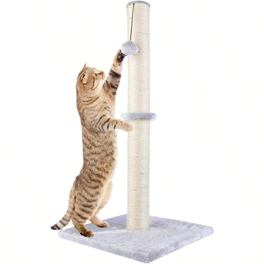 29 Height Tall Cat Scratching Post Claw Scratcher With Sisal Rope And ...