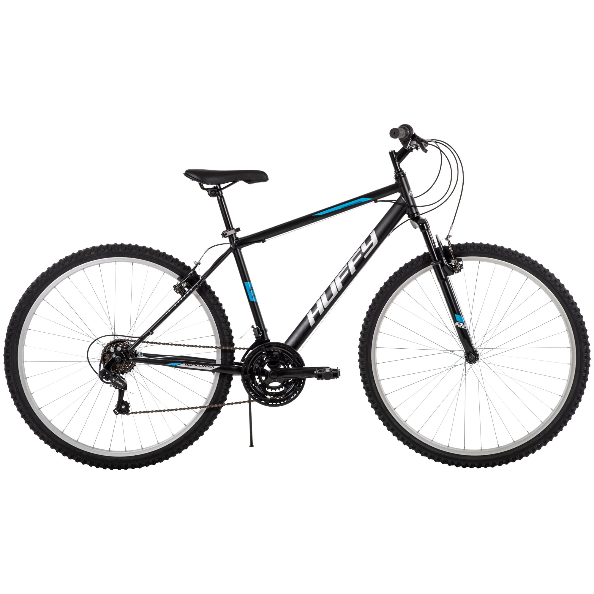 29 Huffy Rock Creek Mountain Bicycle 18 Speeds Ages 13 Black