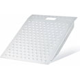 29 In x24 In Heavy Duty Shed Ramp 750LB Capacity Steel Anti-Slip Punch ...