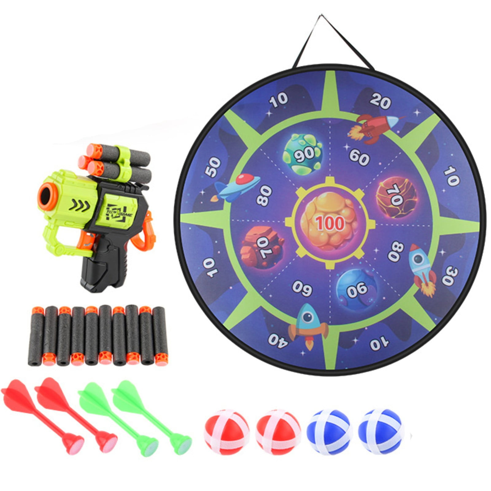 29 Inch Large Dart Board for Kids Boys, Sports and Outdoor Play Toy ...