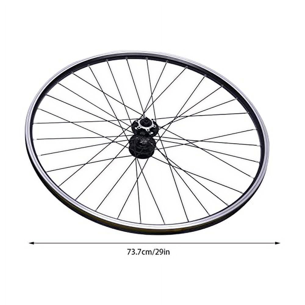 29 Inch Mountain Bike Wheelset, Aluminum Alloy Rim Disc Brake Mountain ...