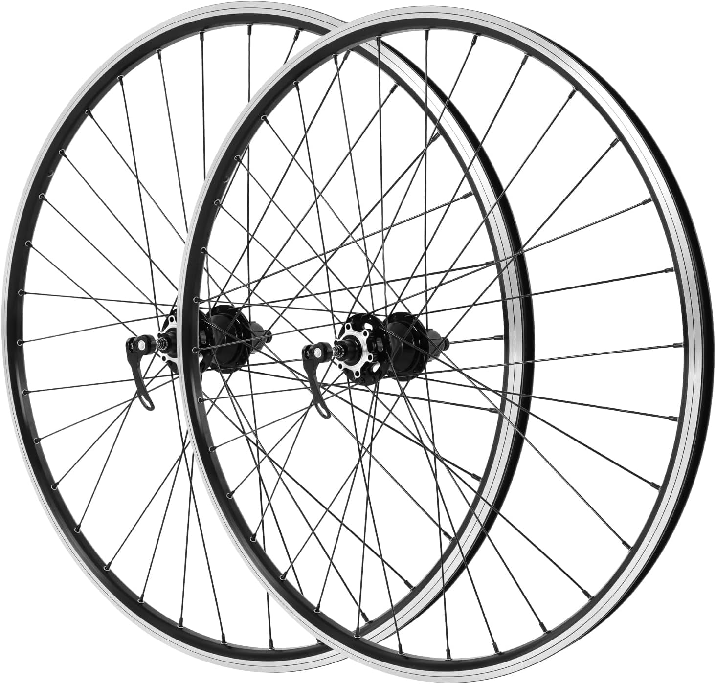 29 Inch Mountain Bike Wheelset, Quick Release Front Rear Wheels Bike ...