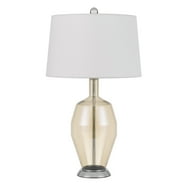 Handcrafted Lydia Glass Table Lamp with Lavender Flower Petal Shade ...