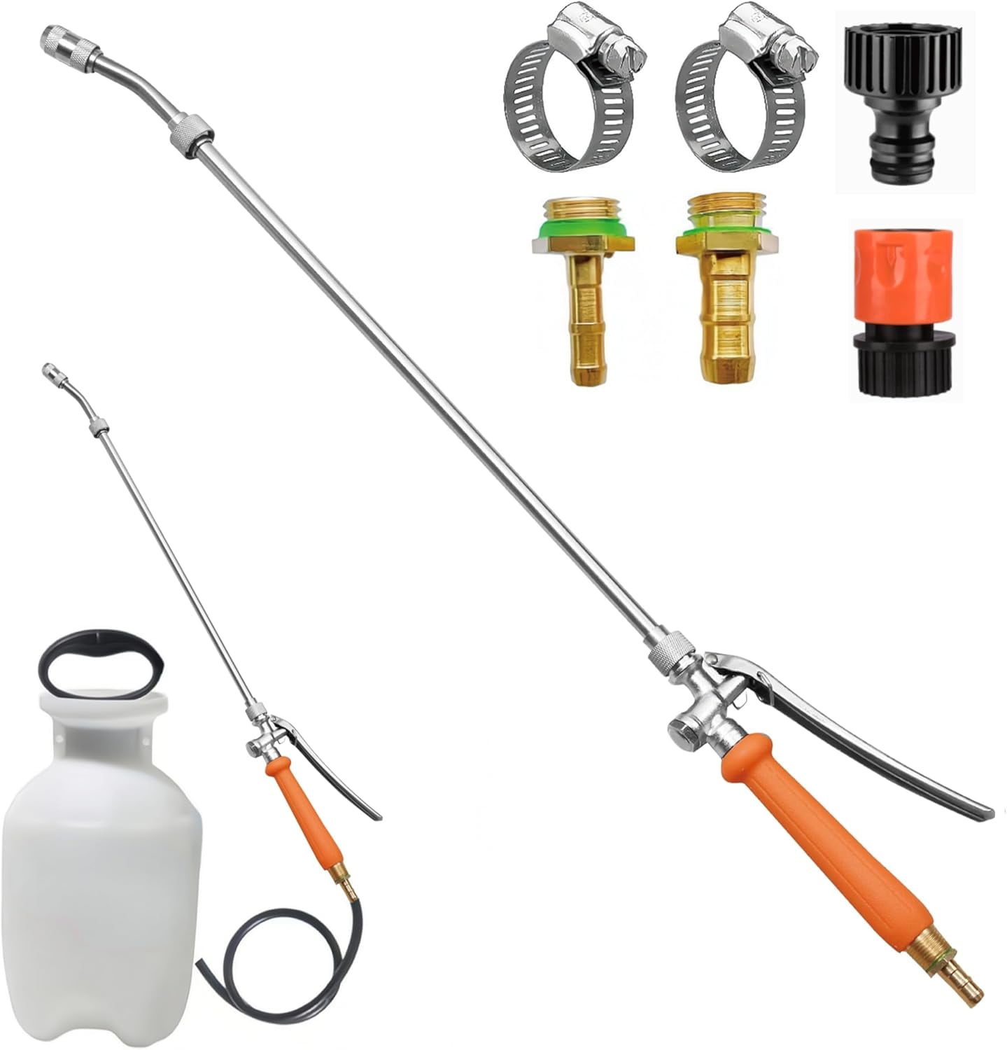 29 Inches Metal Sprayer Wand Compatible with CHAPIN, Garden Hose ...