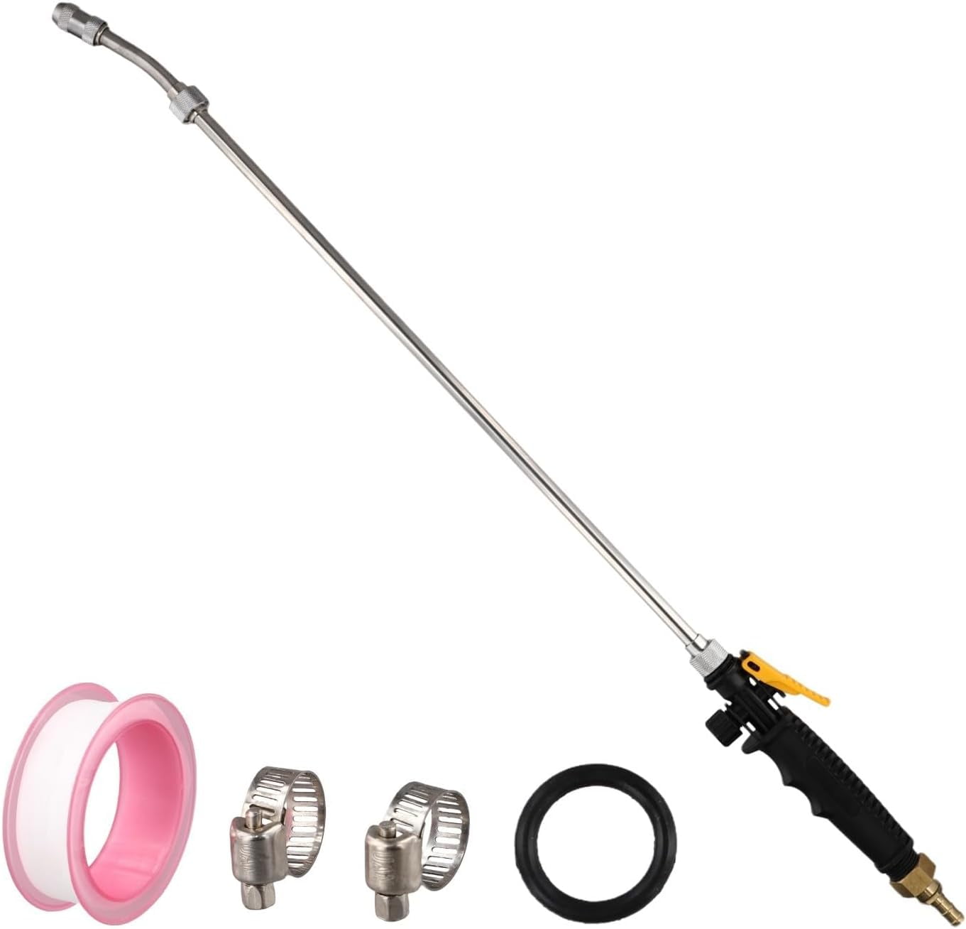 29 Inches Sprayer Wand, 3/8" Brass Barb Stainless Steel Sprayer Wand ...