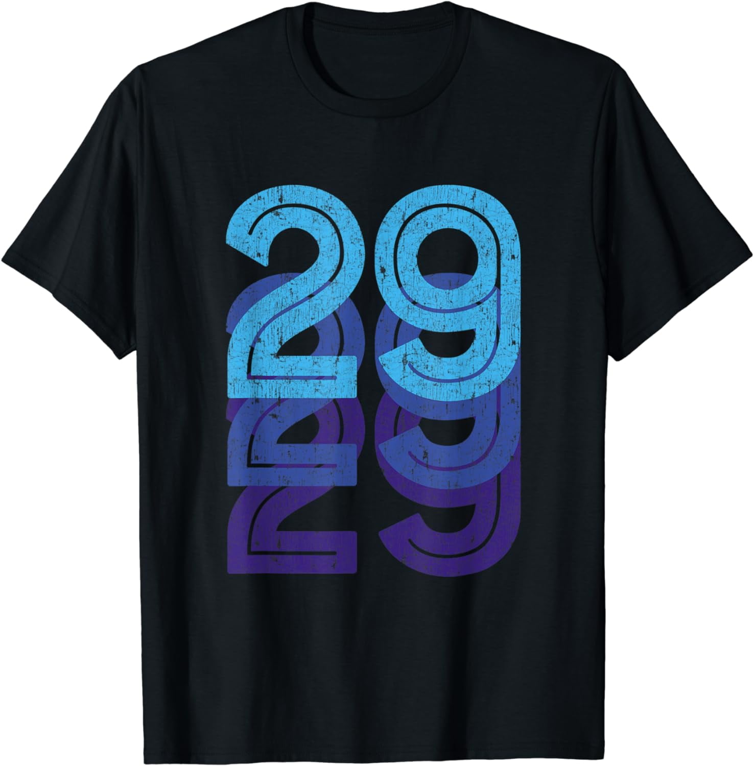 29 Lucky Number 29th Year Birthday Age Sports Team T-Shirt - Walmart.com