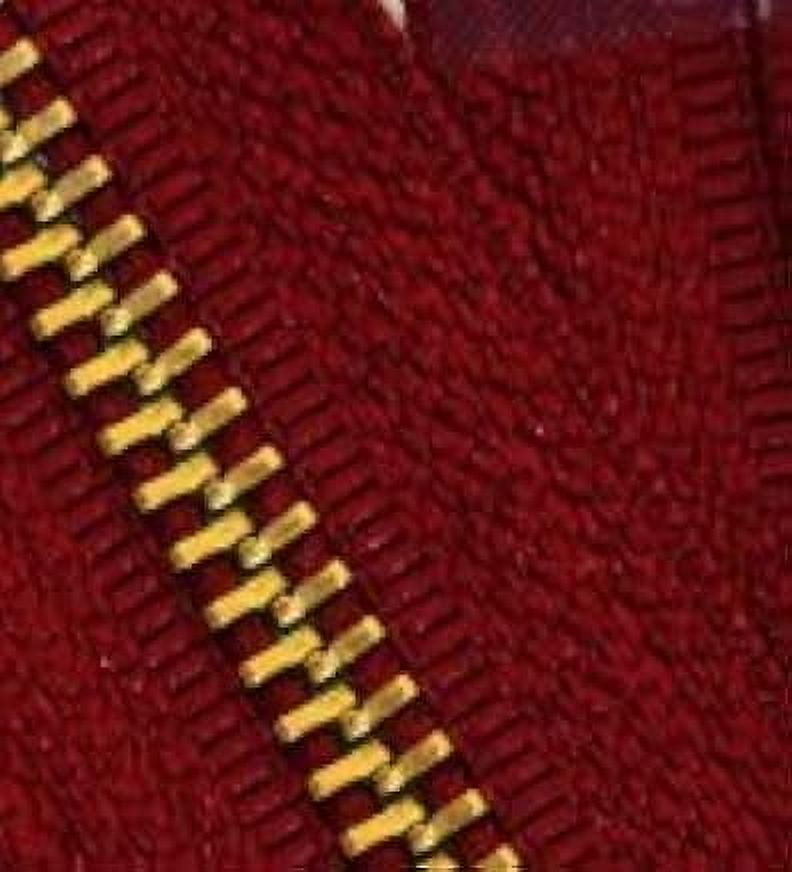 29" Medium Weight Jacket Zipper YKK #5 Brass ~ Separating ~ 520 Cameo ...