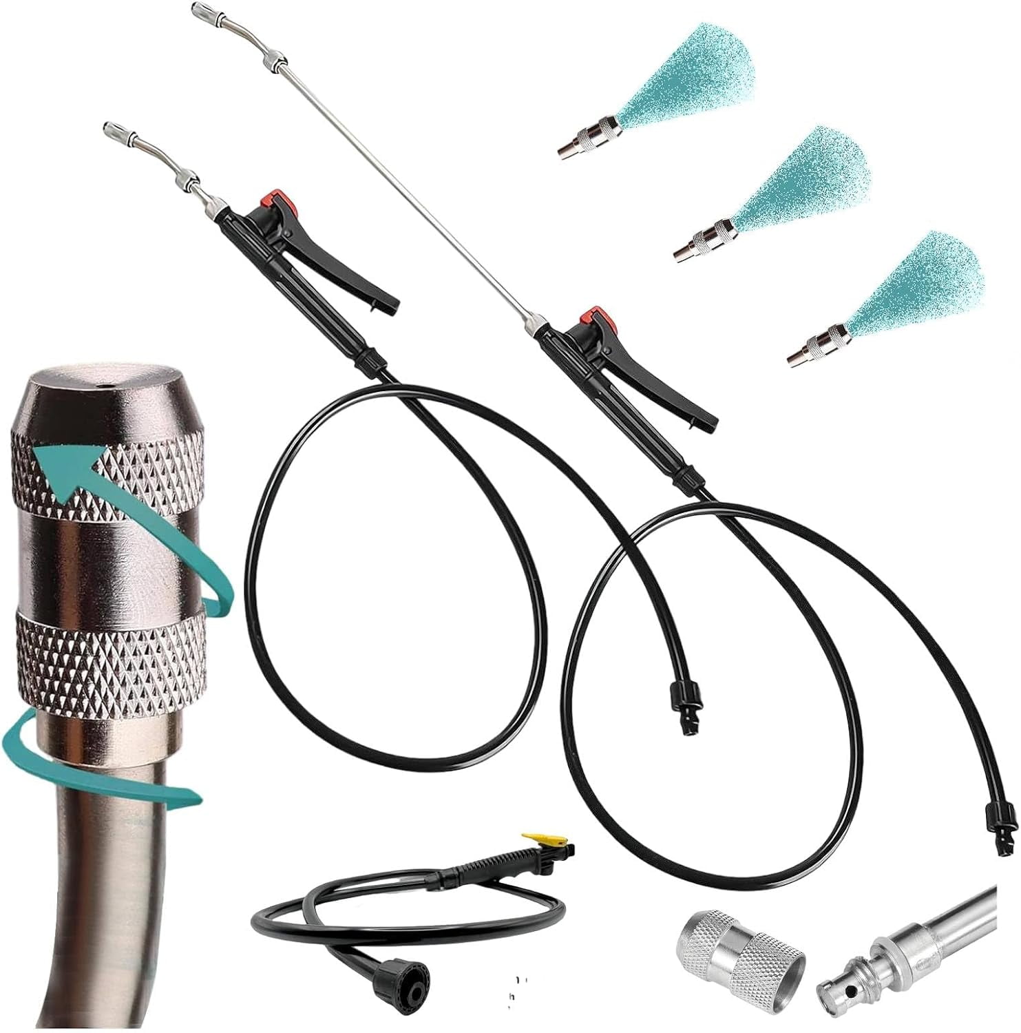 29" All Metal Replacement Sprayer Wand,Stainless Steel Spray Wand with ...