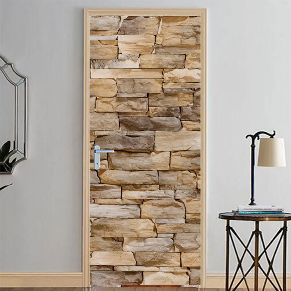 29 Models of Simulated Door Stickers 3DPVC Self-adhesive Stickers ...