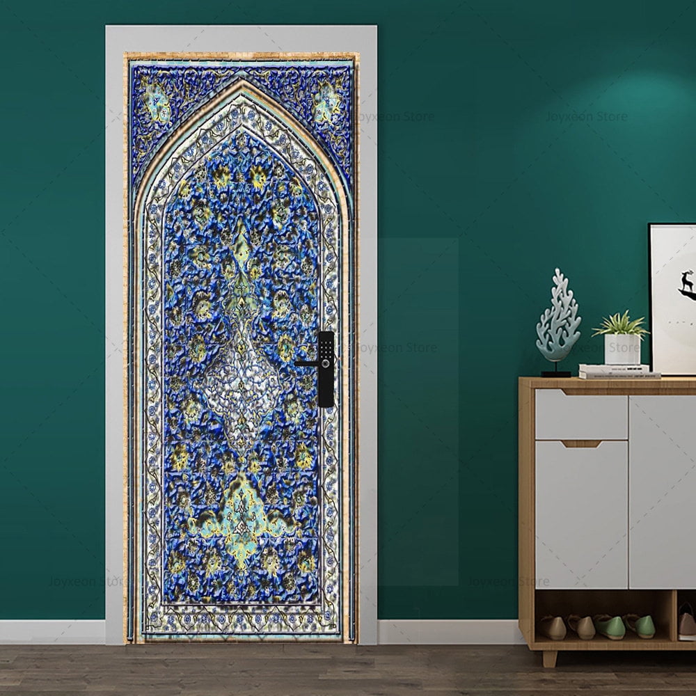 29 Muslim Door Stickers for Home Decoration Islamic PVC Waterproof Self ...