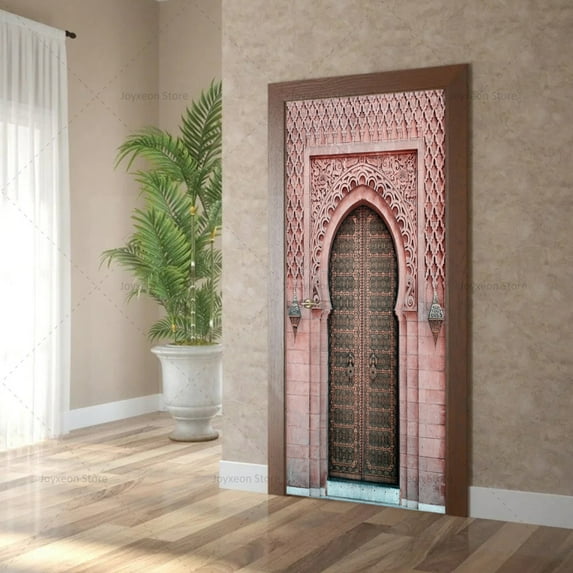 29 Muslim Door Stickers for Home Decoration Islamic PVC Waterproof Self ...