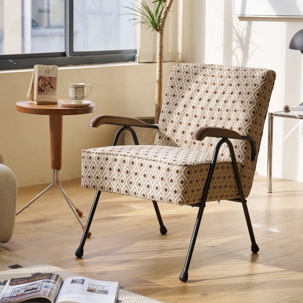 29" Patterned Fabric Single Sofa Couch, Sillones Para Domitorio Single ...