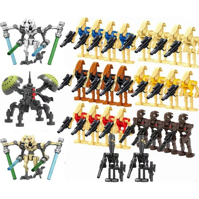 29-Piece Pack Battle Soldiers with Weapons Set, Building Blocks Action ... 29-Piece Pack Battle Soldiers with Weapons Set, Building Blocks Action ...