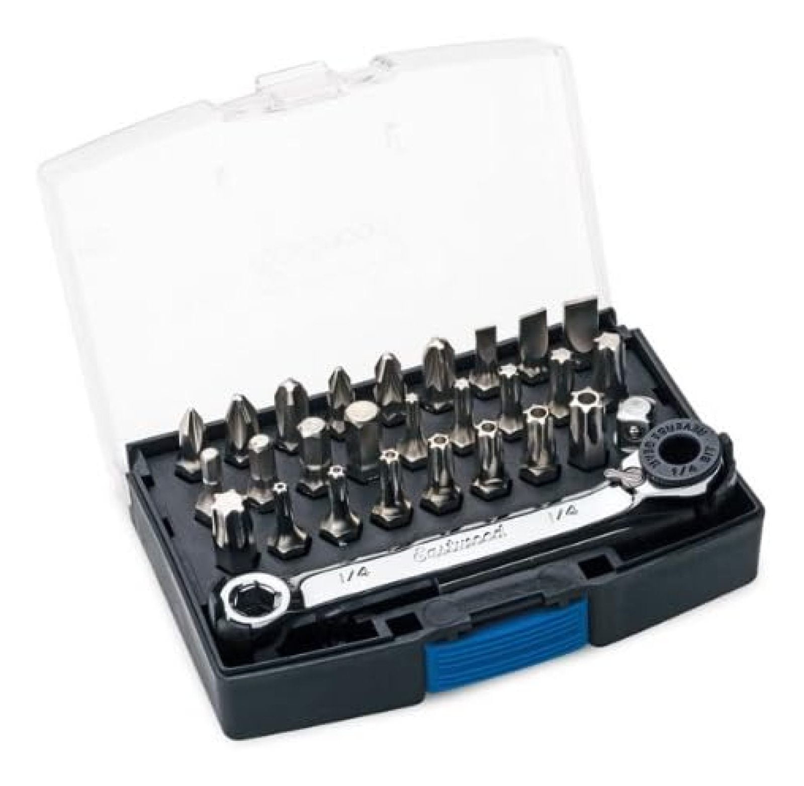 29 Pieces Ratchet And Bit Set Screwdriver | Magnetic Bit Holder And ...