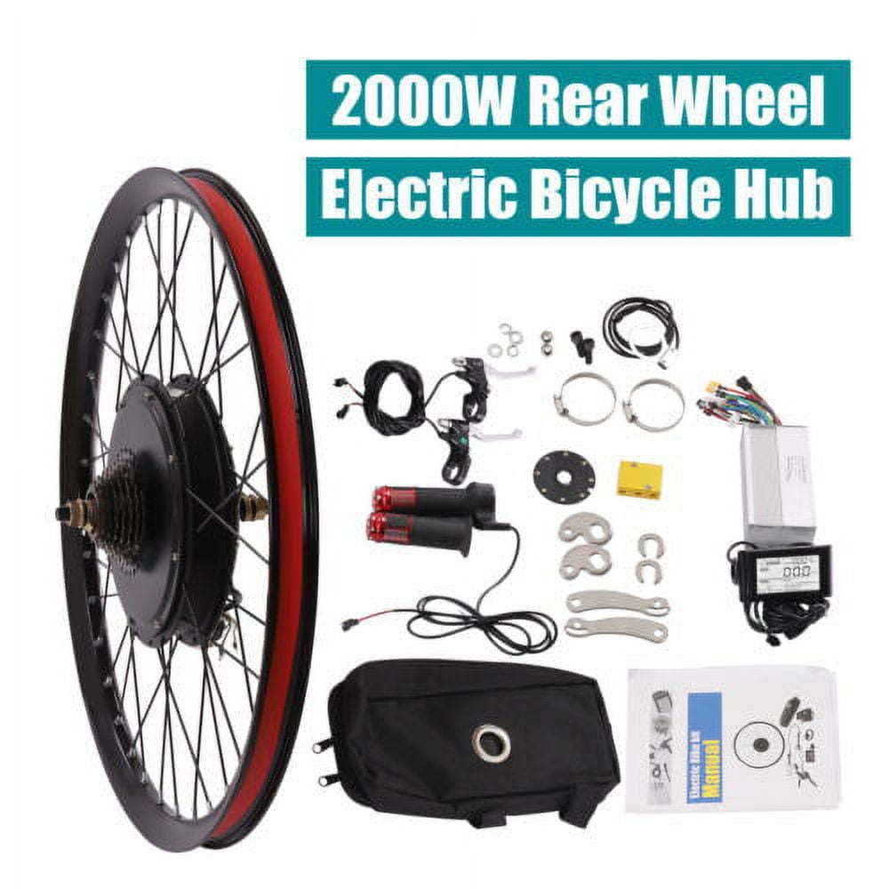 29" Rear Wheel Motor Electric Bicycle Hub Motor Conversion Kit 72V ...