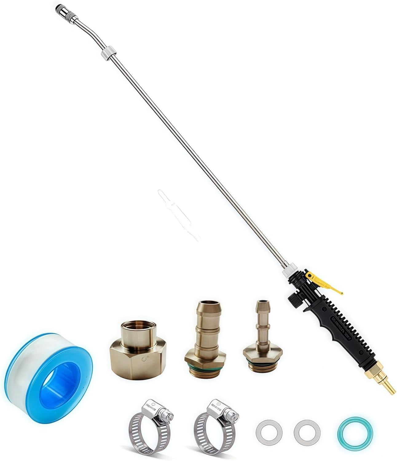 29" Replacement Sprayer Wand, Adjustable Stainless Steel Garden Sprayer ...