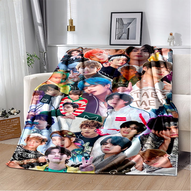 29 Style New Kpop Kim Tae Hyung V Min Yoon Gi,SUGA,Agust D Blanket,Soft ...