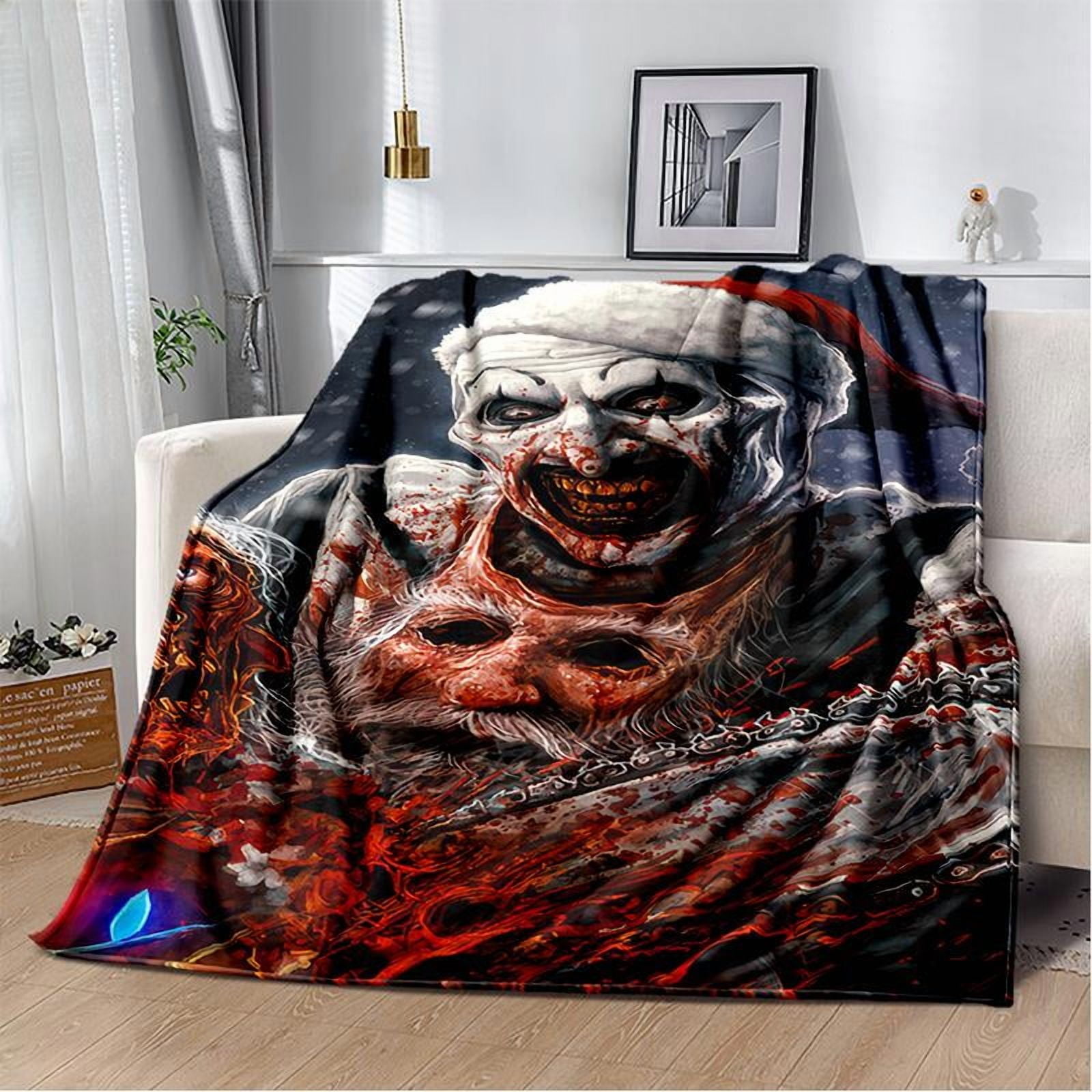 29 Style Terrifier 3 Horror Clown Movie Film Cartoon Soft Blankets ...