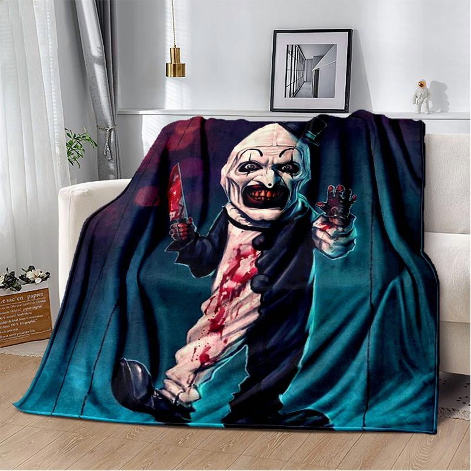 29 Style Terrifier 3 Horror Clown Movie Film Cartoon Soft Blankets ...