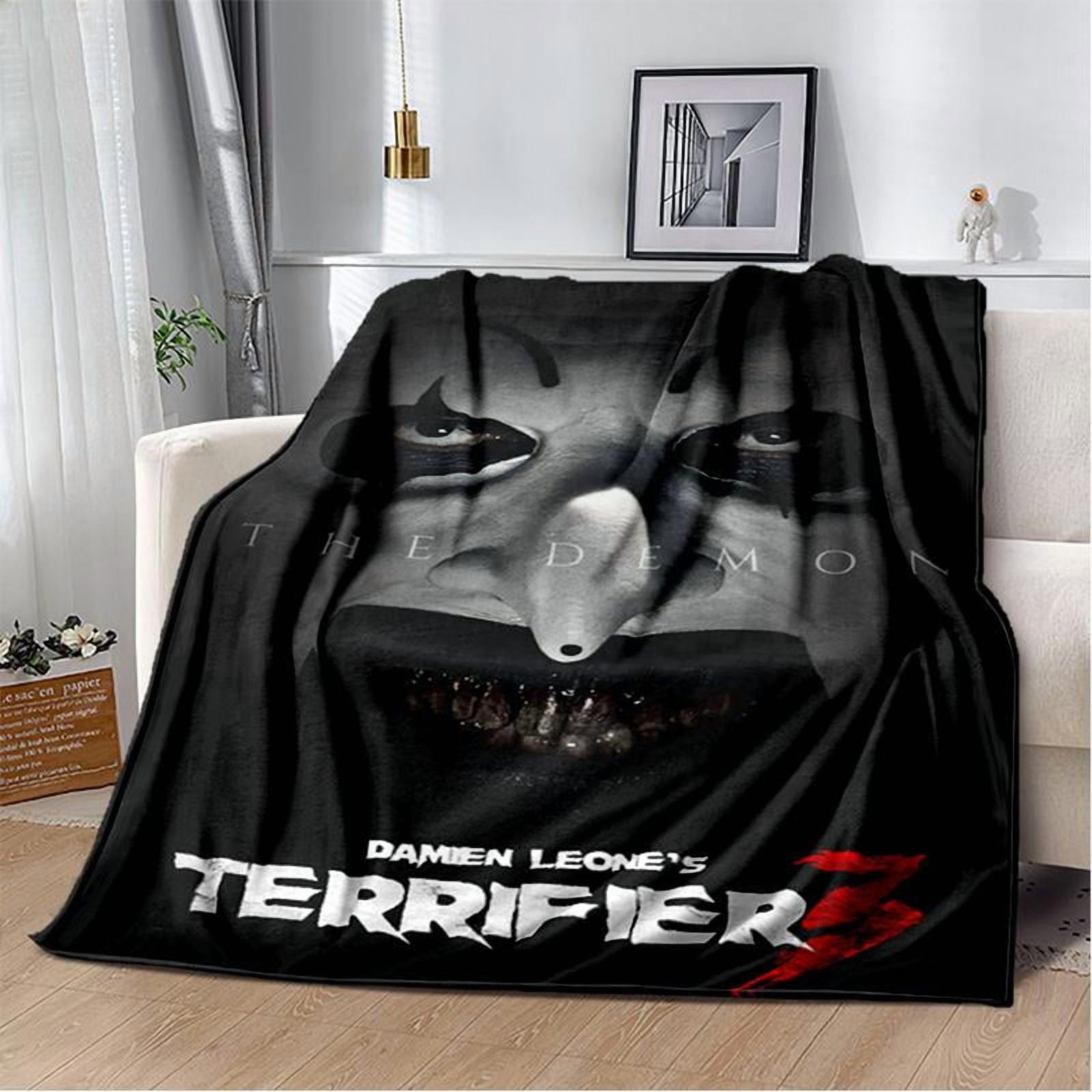 29 Style Terrifier 3 Horror Clown Movie Film Cartoon Soft Blankets ...