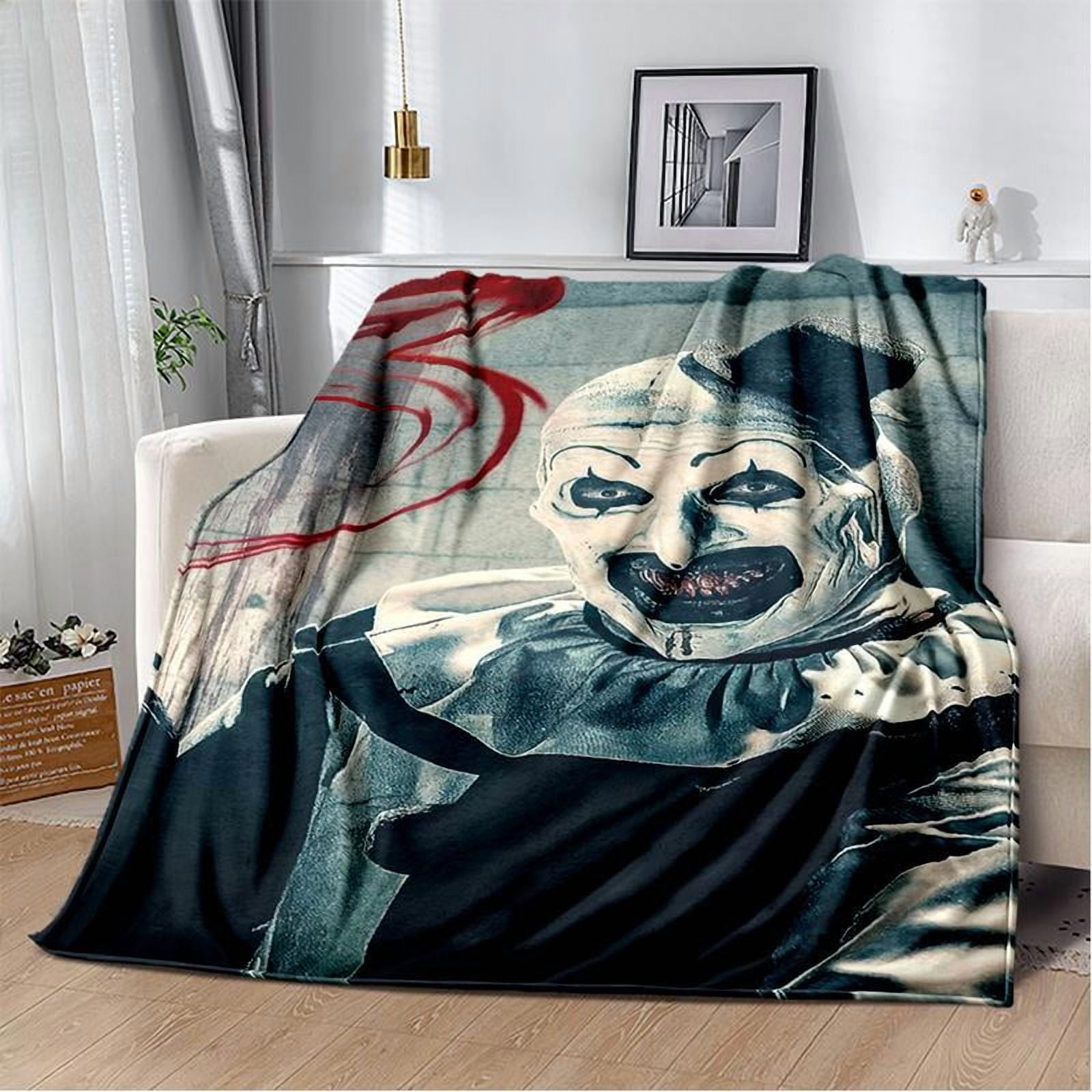 29 Style Terrifier 3 Horror Clown Movie Film Cartoon Soft Blankets ...