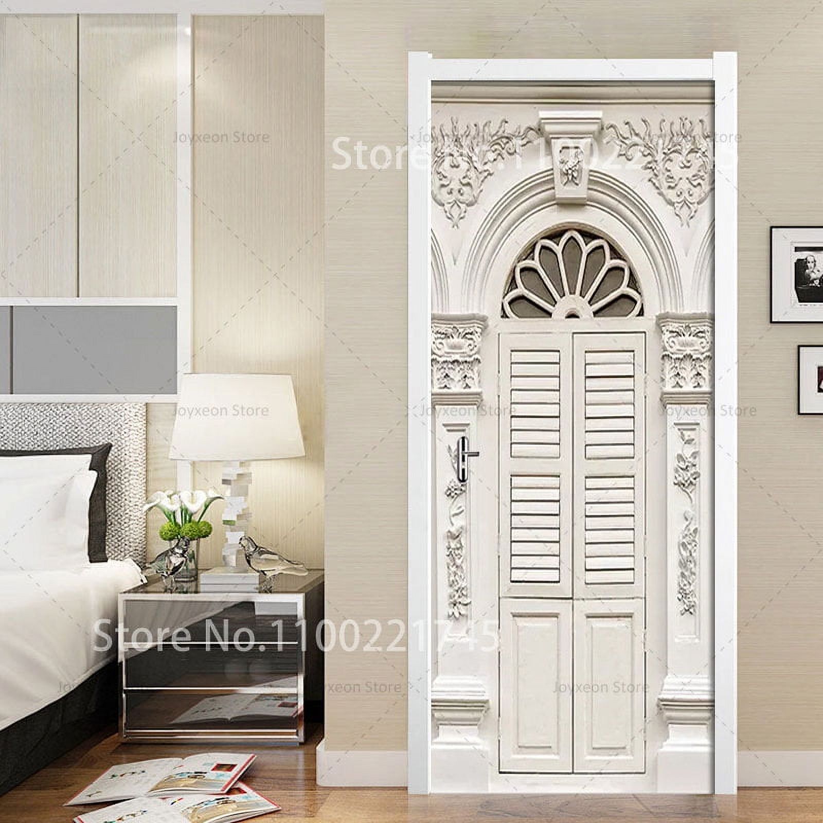 29 Styles Door Stickers Self Adhesive Full Door Stickers Home Decor ...