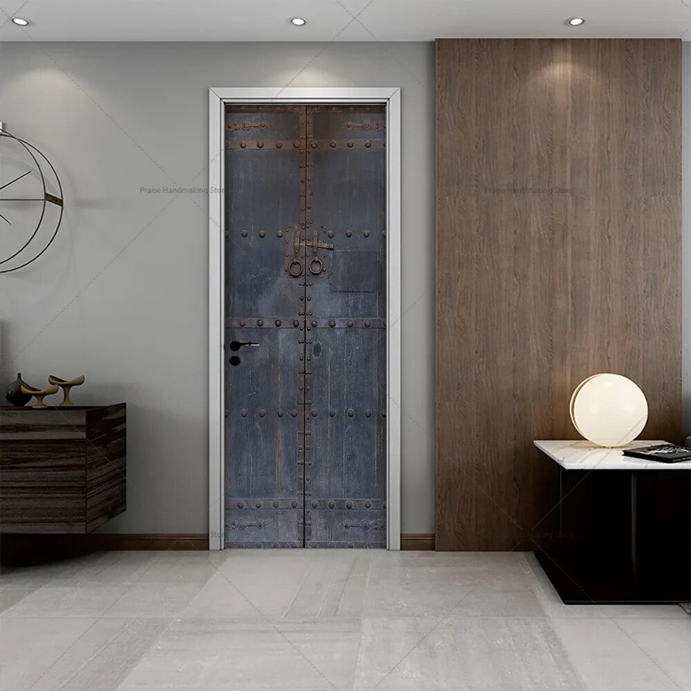 29 Styles of European Retro Door Stickers PVC Matte Film Material ...