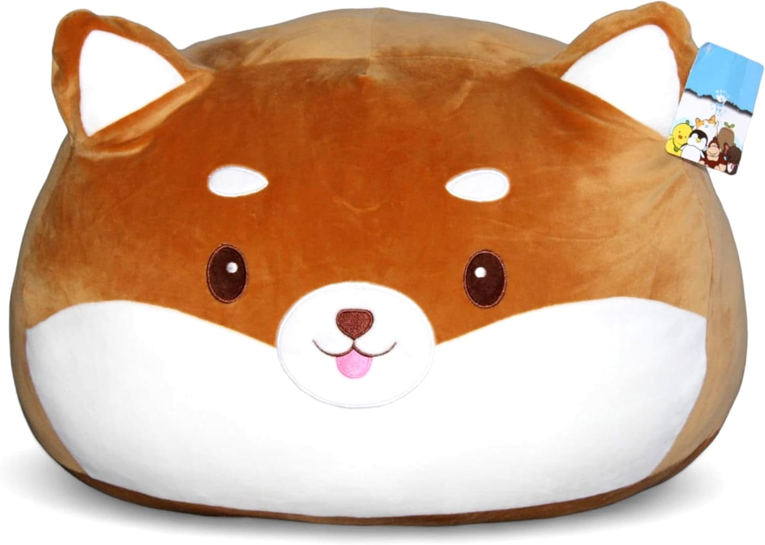 29" Thick Cut Cat/Shiba Inu Plush Toy - Giant Plush Animal, Soft and ...