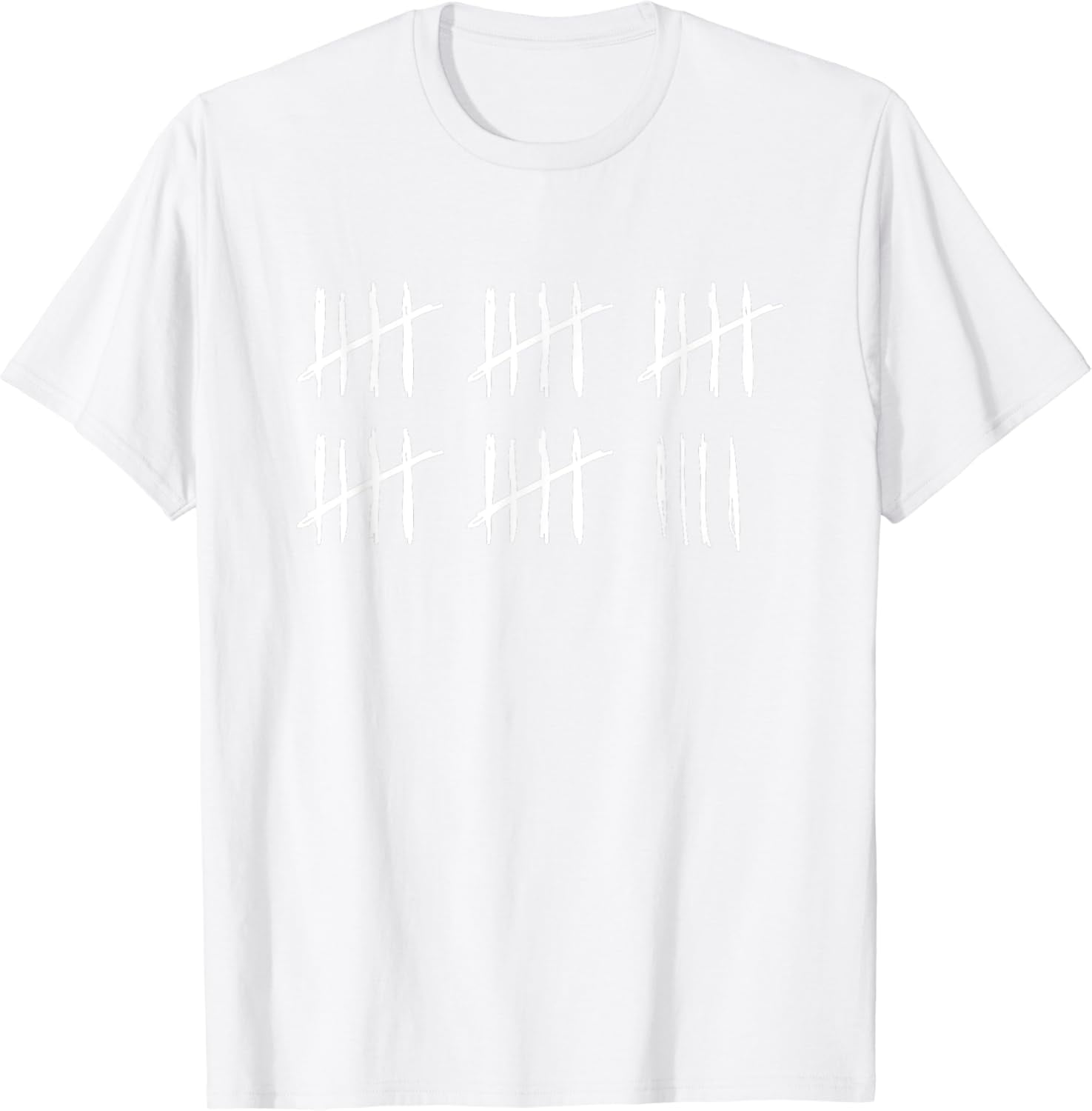 29 Years Done 29th Birthday Old Funny Tally Marks Counting T-Shirt ...