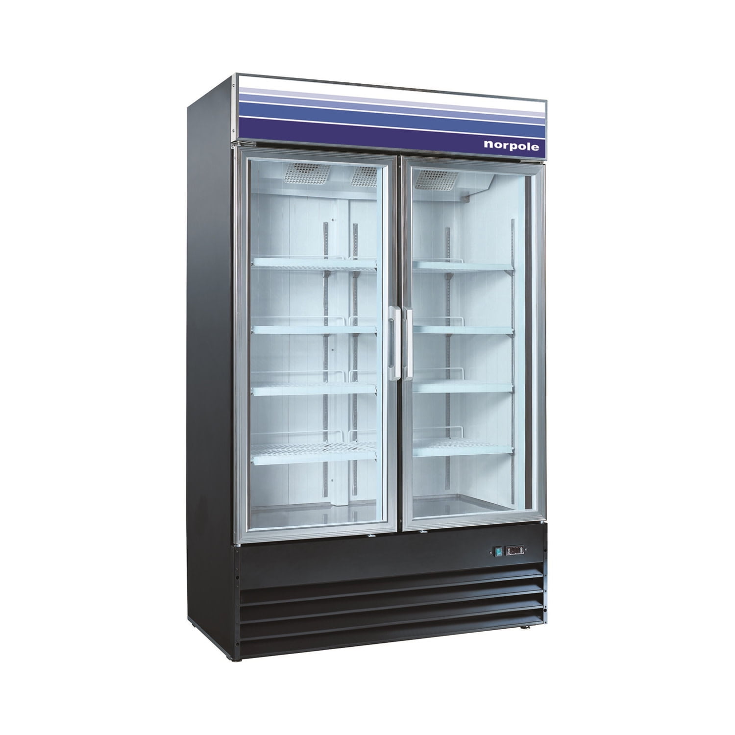 29 cu. ft. 2-Door Commercial Upright Freezer in Black - Walmart.com