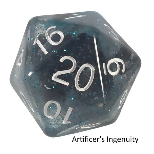 29 mm XL D20 Dice Diffusion Artificers Ingenuity Dice - Walmart.com