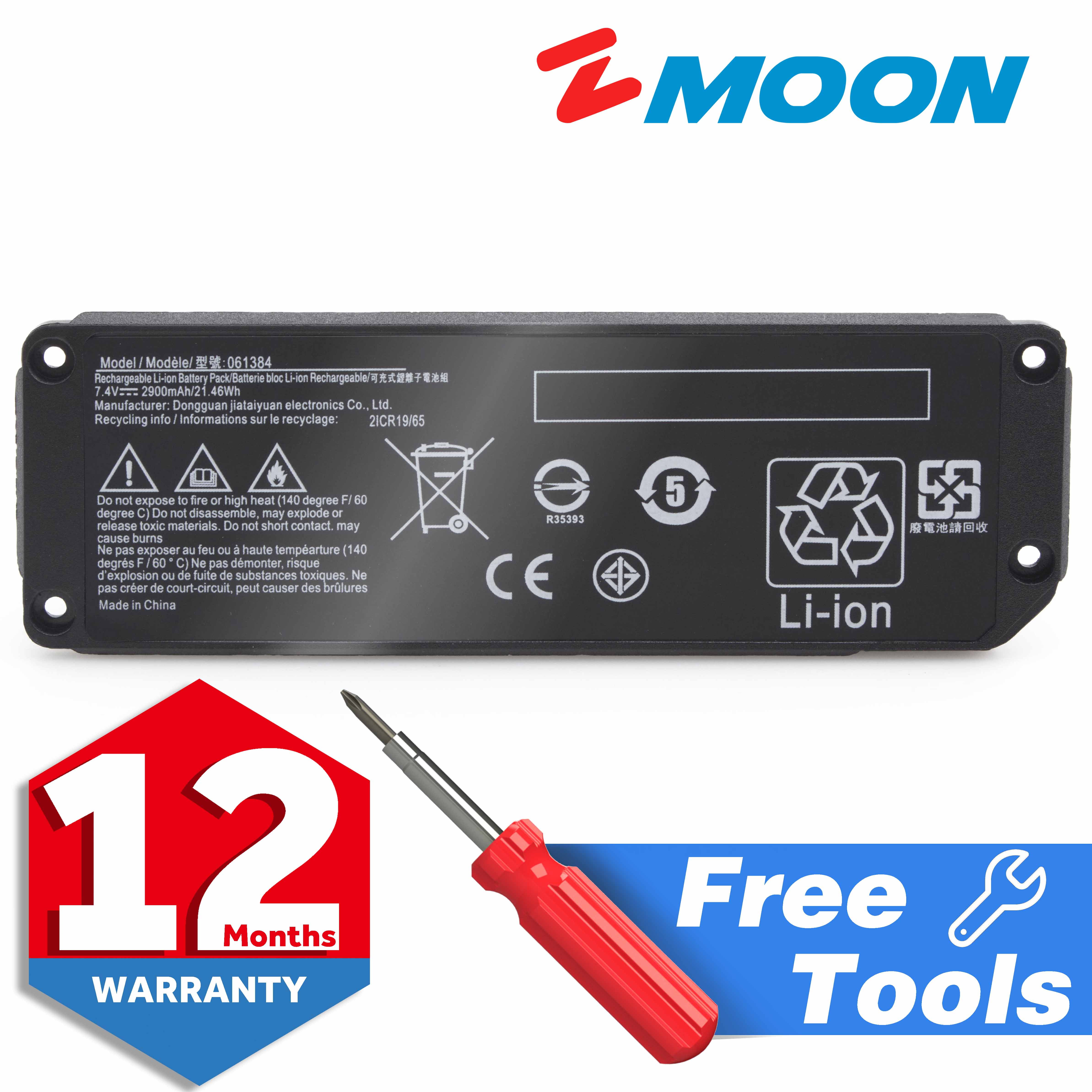 2900mAh 061384 Battery 061385 061386 063287 for Boses Soundlink Mini I ...